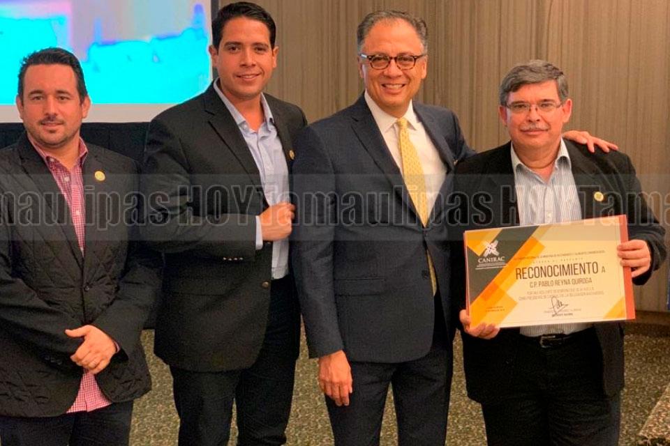 Hoy Tamaulipas - Es Pablo Reyna nuevo presidente de Canirac en Tamaulipas