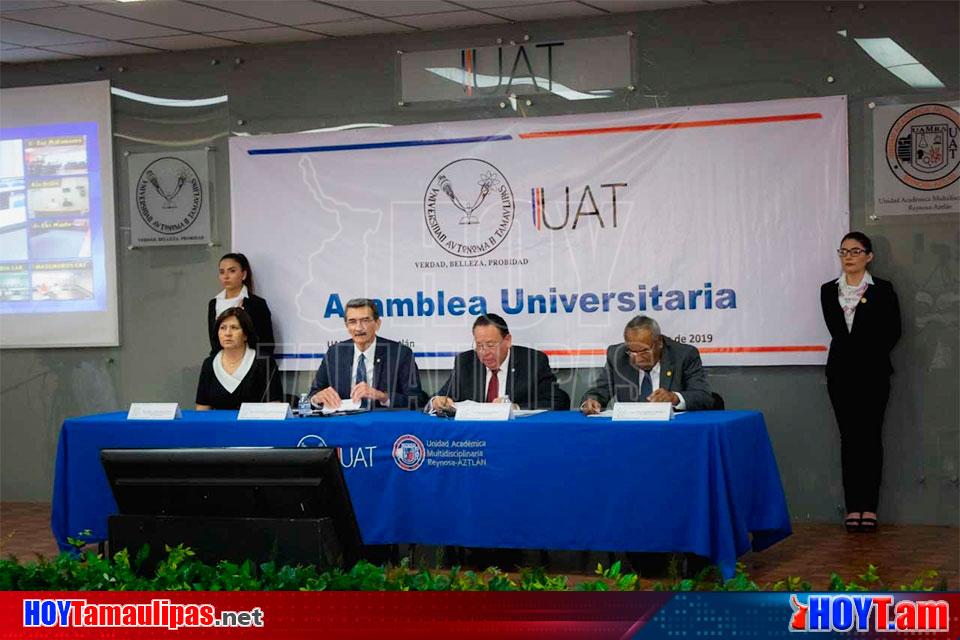 Hoy Tamaulipas - Preside Rector Asamblea de la UAT en la UAM Reynosa-Aztlan