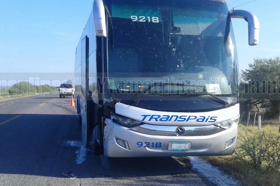 Hoy Tamaulipas - Choca autobus de Transpais en Soto La Marina no hay ...