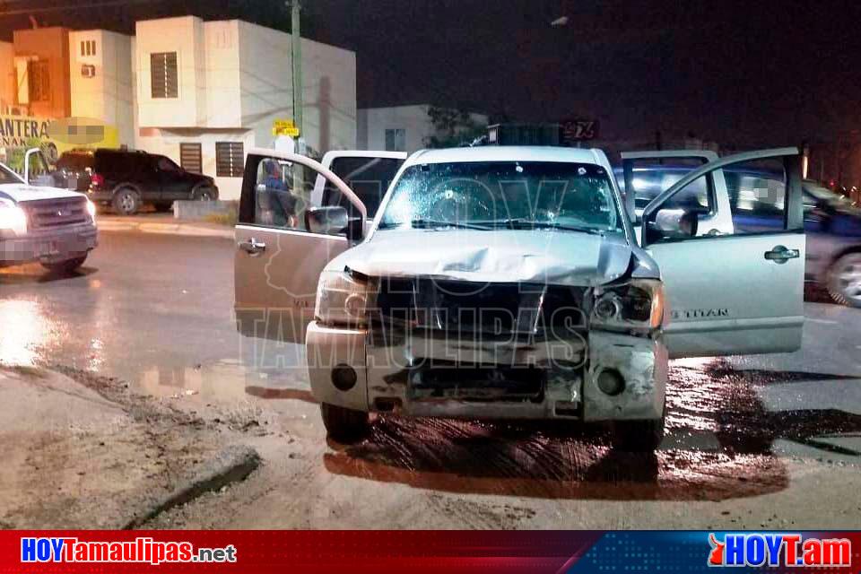 Hoy Tamaulipas - Enfrentamiento en Reynosa deja un muerto y dos policias heridos