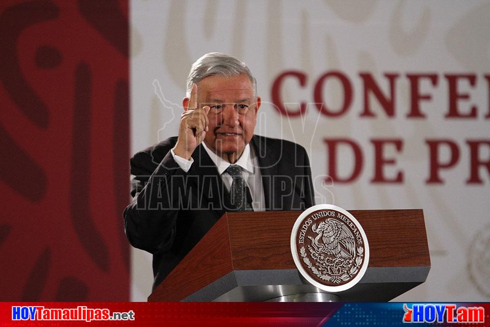 Hoy Tamaulipas - Reprueba Lopez Obrador agresion a periodista tras su informe