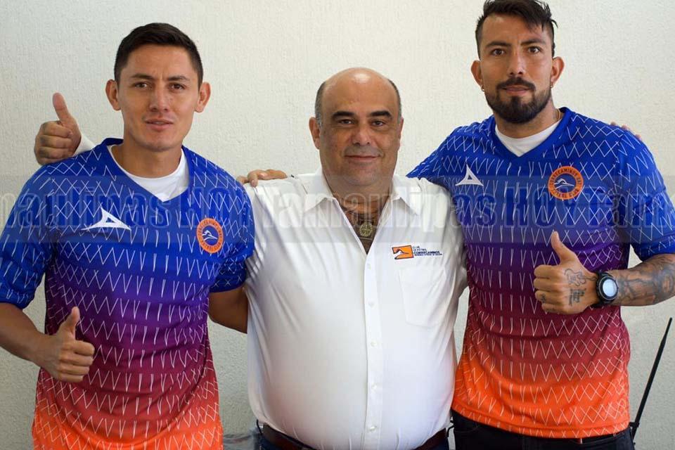 Hoy Tamaulipas - Miguel Fraga y Abraham Riestra ya son del Correcaminos