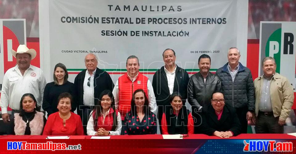 Hoy Tamaulipas - Instala PRI Tamaulipas la Comision Estatal de Procesos Internos
