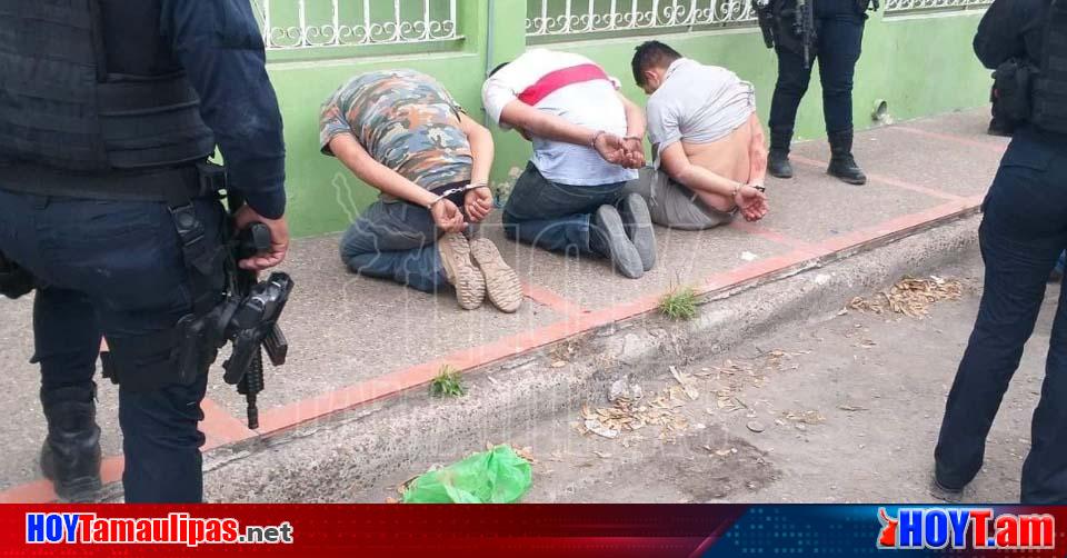 Hoy Tamaulipas - Un muerto y tres detenidos deja persecucion y balacera en Reynosa
