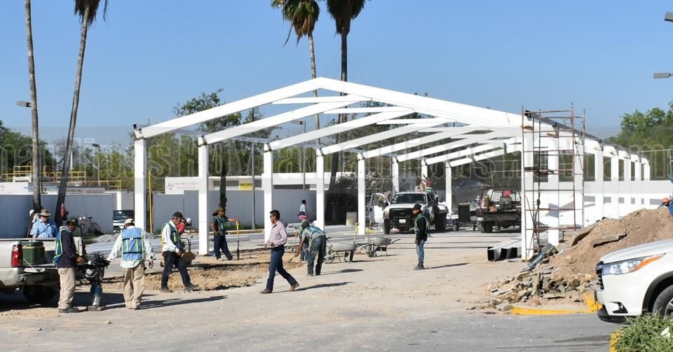 Hoy Tamaulipas - Construyen pabellon sanitario en Hospital General de ...