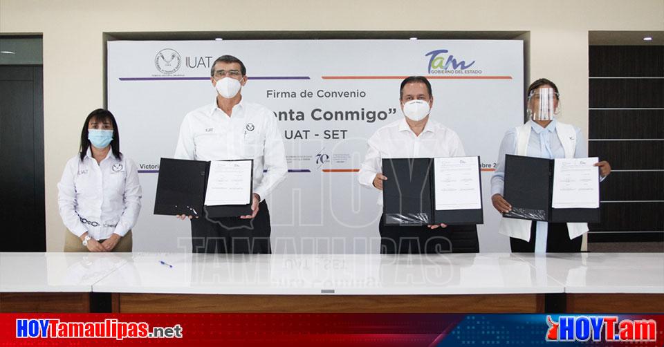 Hoy Tamaulipas - Tamaulipas Universidad UAT y SET suman esfuerzos para fortalecer educacion en ...