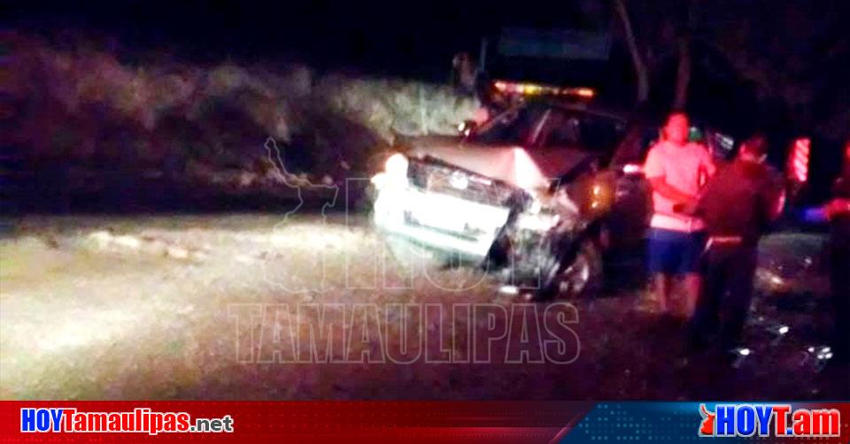 Hoy Tamaulipas - Tamaulipas Seguridad Volcadura dejo una mujer lesionada en la carretera ...