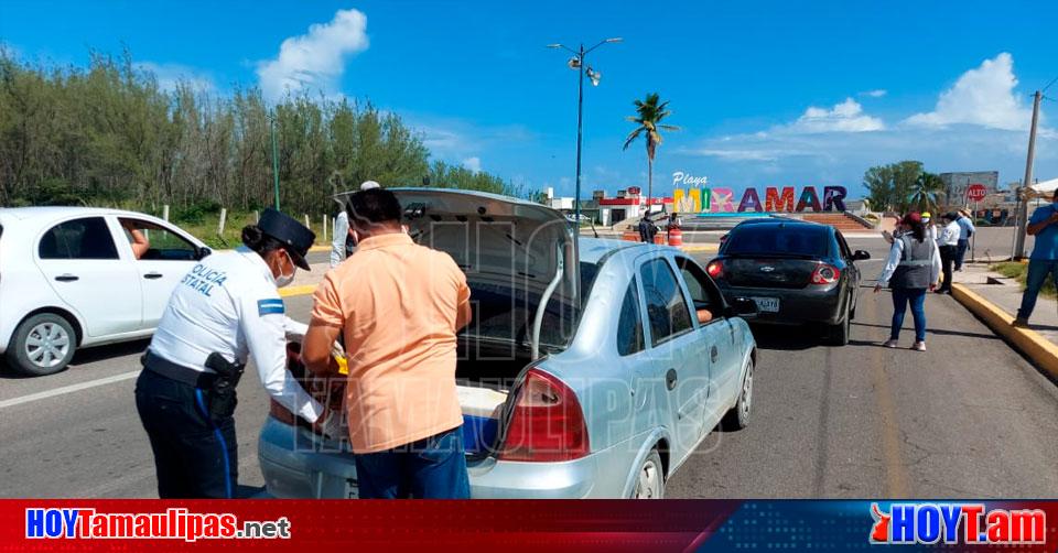 Hoy Tamaulipas Tamaulipas Con Mega Operativo Reabren La Playa Miramar