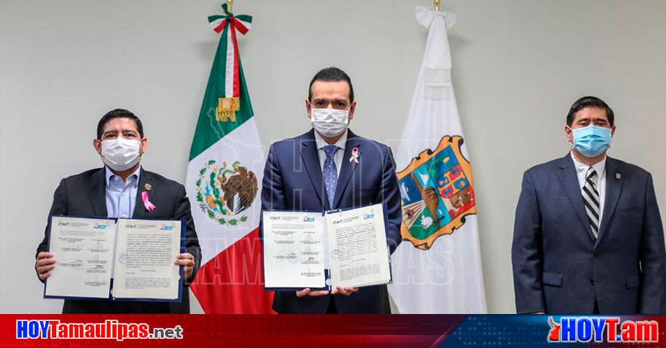 Hoy Tamaulipas - Tamaulipas Firman Nuevo Laredo y el ITAIT convenio de colaboracion
