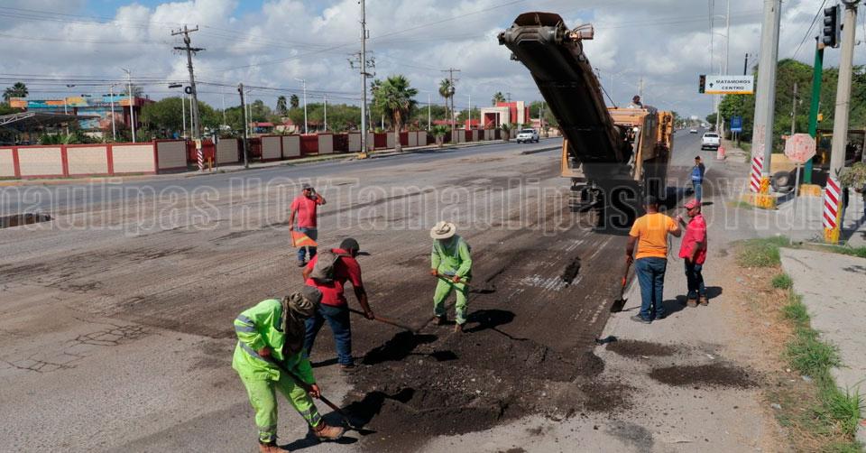Hoy Tamaulipas - Continuan gobierno de Matamoros rehabilitacion de la ...