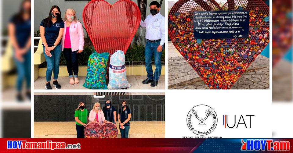 Hoy Tamaulipas - UAT Invita la UAT a sumarse a la campania Tapas con Causa