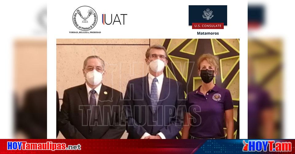 Hoy Tamaulipas - Universidad en Tamaulipas Rector de la UAT fortalece vinculos con el Consulado ...