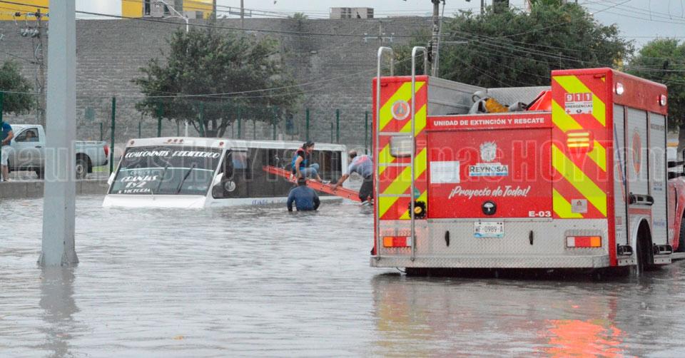 Hoy Tamaulipas - Seguridad Tamaulipas Fuerte lluvia deja inundaciones ...