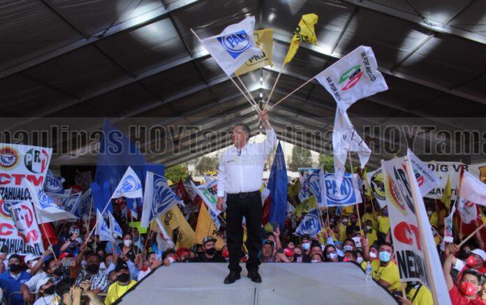 Hoy Tamaulipas - Hector Bautista pide en cierre de campania un minuto ...