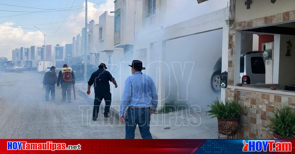Hoy Tamaulipas - Dengue en Tamaulipas Intensifican las acciones de fumigacion en Matamoros