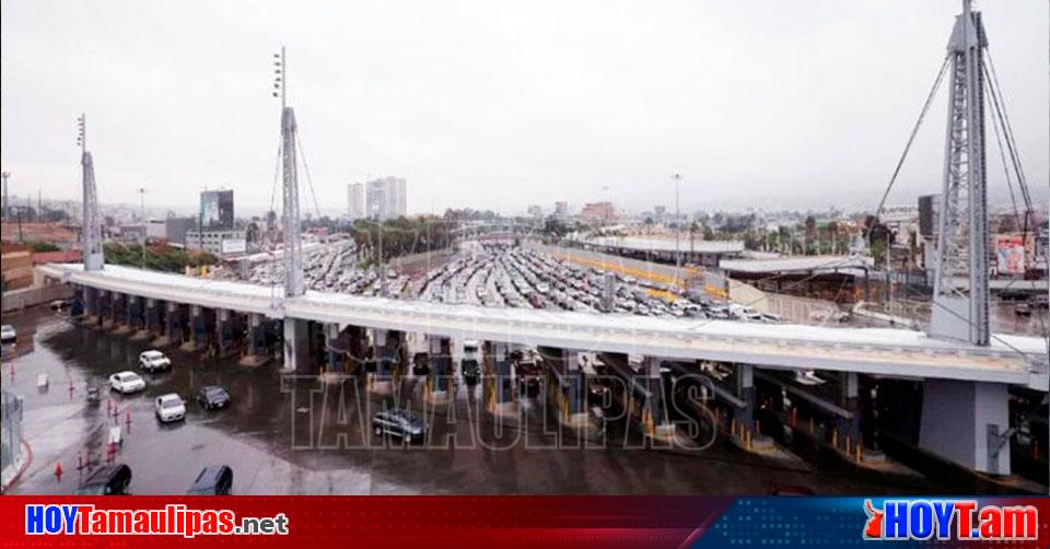Hoy Tamaulipas - Anuncian apertura expansion del nuevo puente peatonal en garita Otay Mesa en EUA