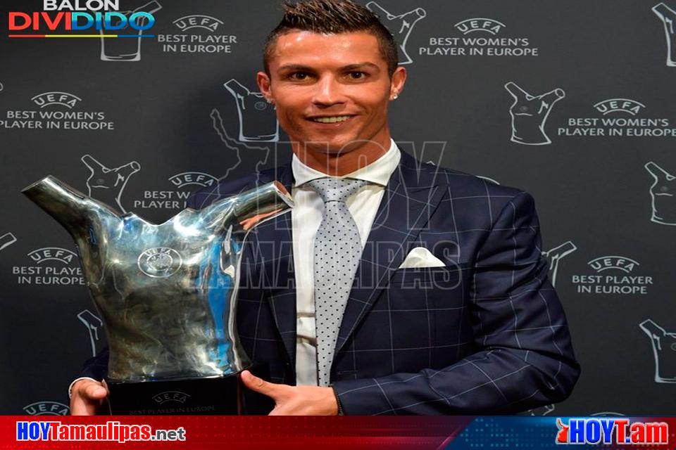 Hoy Tamaulipas - Cristiano Ronaldo gana premio al Mejor Jugador de Europa