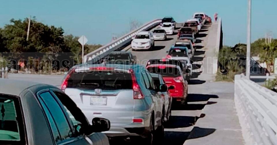 Hoy Tamaulipas - Tamaulipas Se registran largas filas en el Puente ...