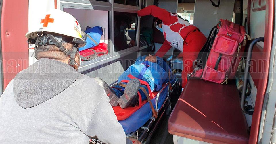 Hoy Tamaulipas - Lesionado en Tamaulipas Empleado de IZZI se ensarta ...