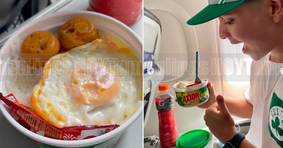 Hoy Tamaulipas - Viral Â“Me lo empaco mi mamaÂ” Joven almuerza huevos ...