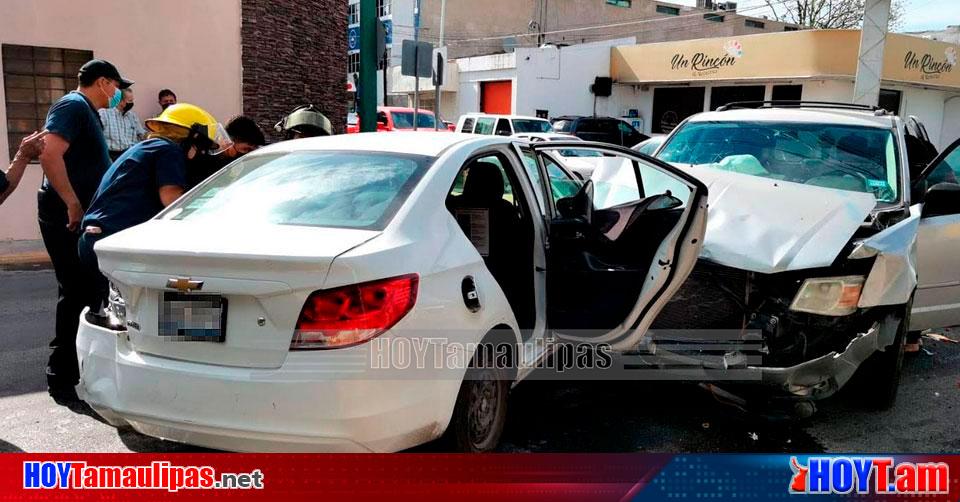 Hoy Tamaulipas - Choque en Tamaulipas Conductor distraido causa ...