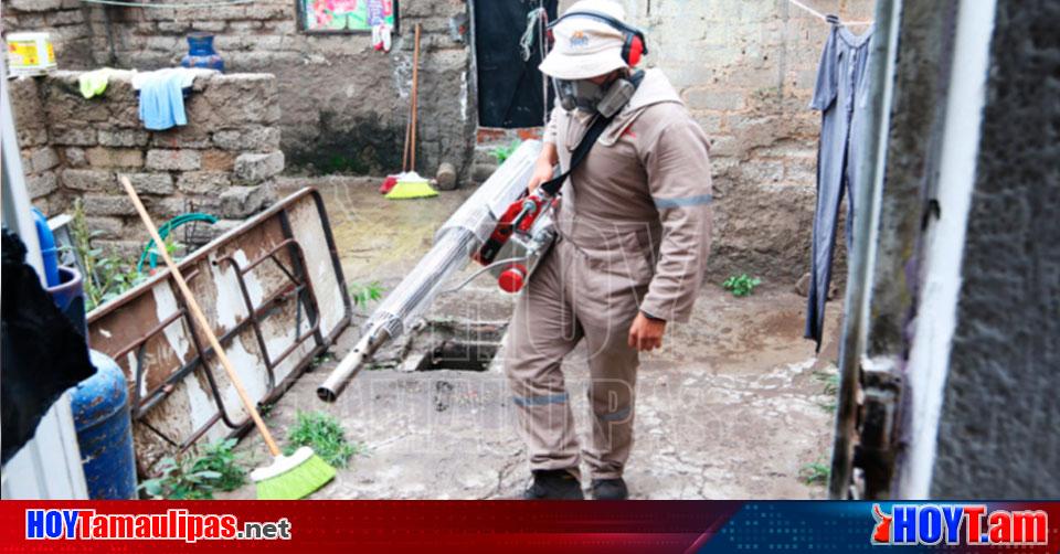 Hoy Tamaulipas - Refuerzan acciones contra el dengue en Tamaulipas