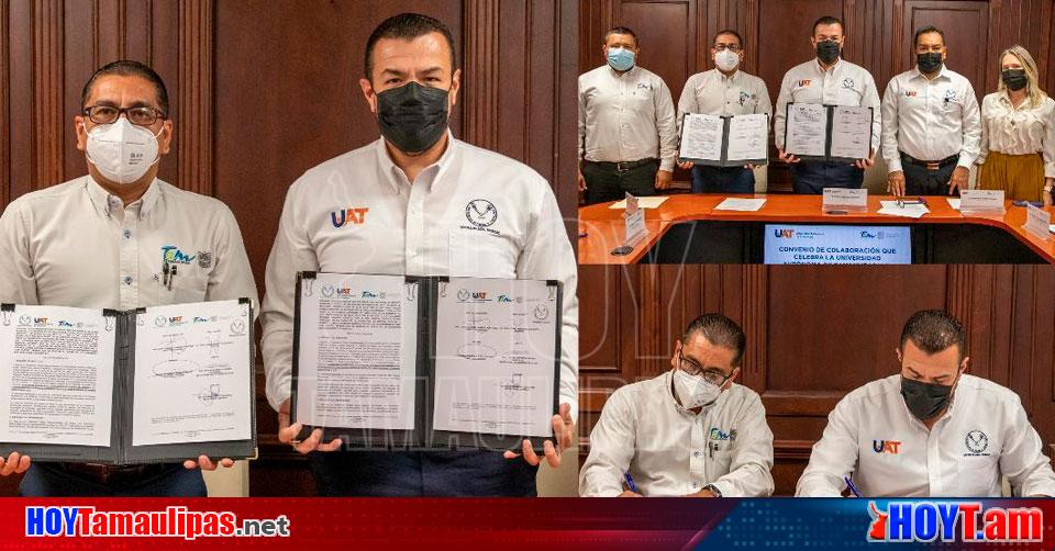 Hoy Tamaulipas - Educacion en Tamaulipas Firman convenio la UAT y el Instituto Registral y ...