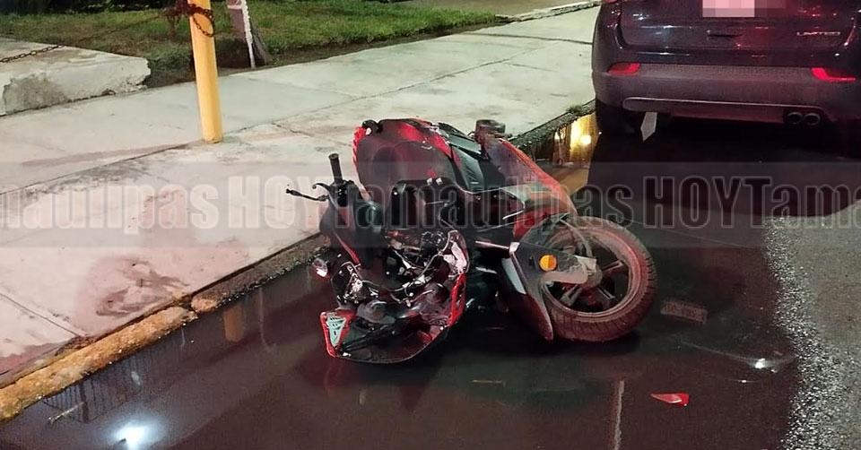 Hoy Tamaulipas Accidentes En Tamaulipas Motociclista Y Acompaniante