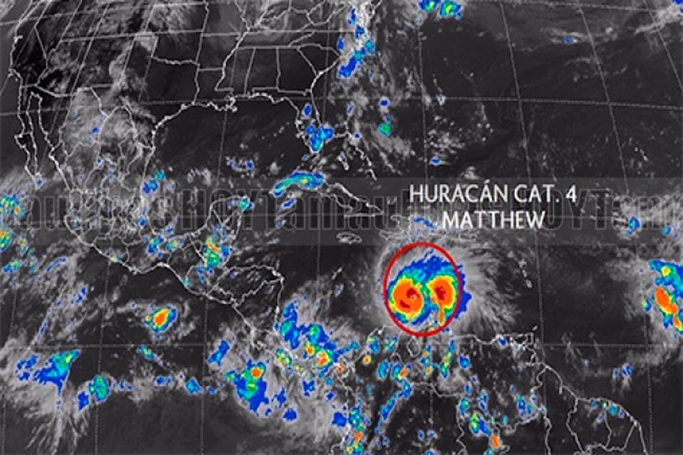 Hoy Tamaulipas - Huracan Matthew continua su camino rumbo a Haiti