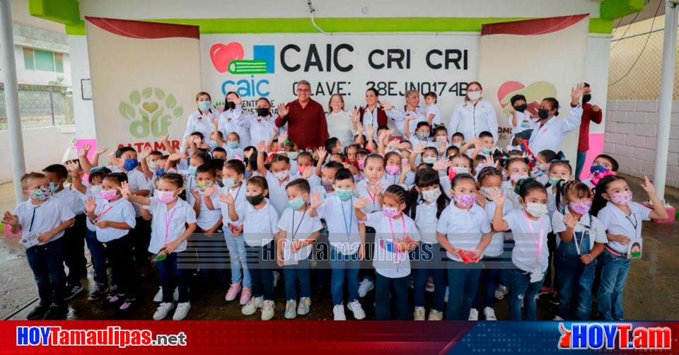 Hoy Tamaulipas - Tamaulipas Regresan a clases 470 alumnos de los CAICS del DIF Altamira