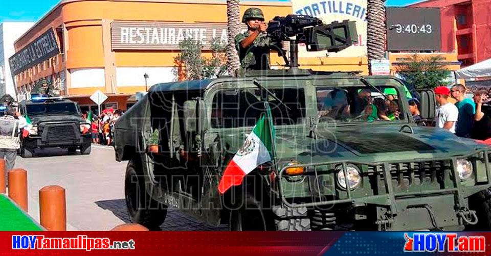 Hoy Tamaulipas - Desfile en Tamaulipas Habra desfile militar en cinco municipios de Tamaulipas