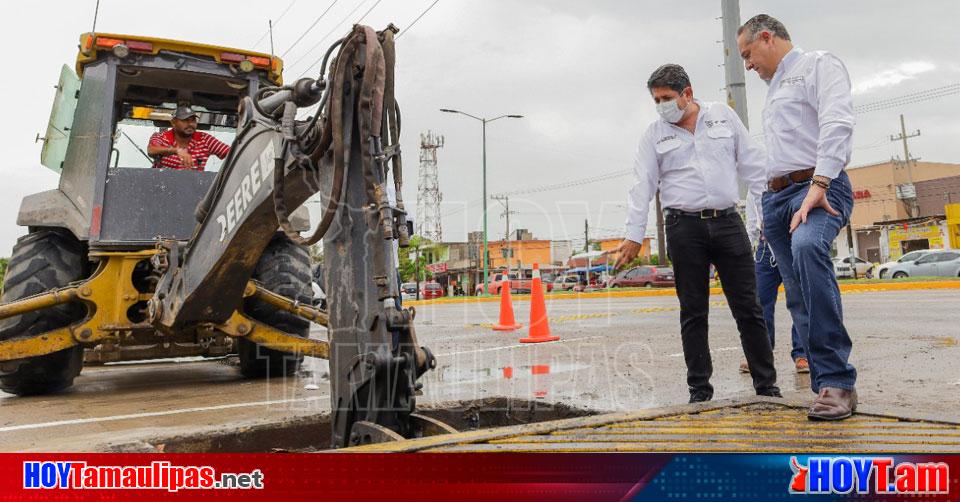 Hoy Tamaulipas - Ayuntamientos de Tamaulipas Aceleran el mantenimiento de bocatormentas en ...