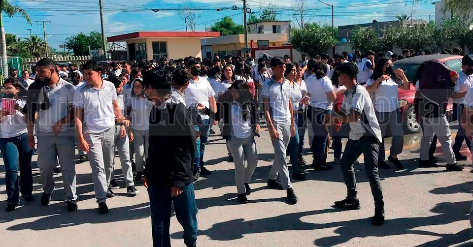 Hoy Tamaulipas - Simulacro en Tamaulipas Evacuan a alumnos y maestros ...