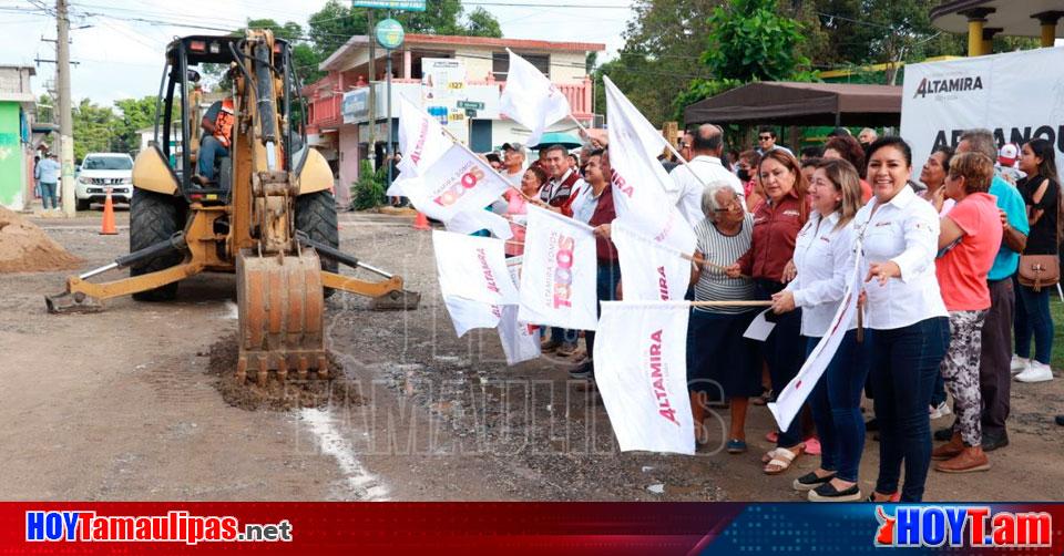 Hoy Tamaulipas - Gobierno de Altamira Con obras de pavimentacion se transforma el municipio de ...