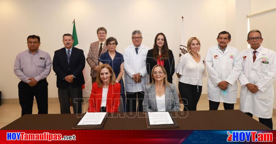 Hoy Tamaulipas - DIF Altamira Firma DIF Altamira convenio de colaboracion con IEST Anahuac