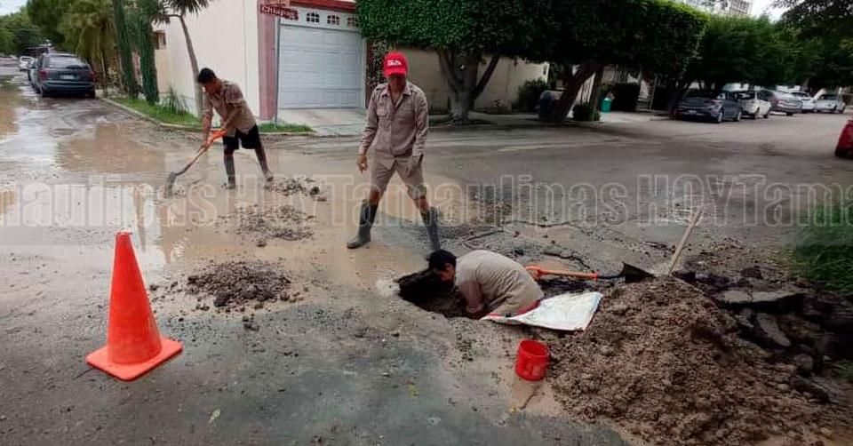 Hoy Tamaulipas - Tamaulipas Robo de cable paraliza carcamos y provoca ...