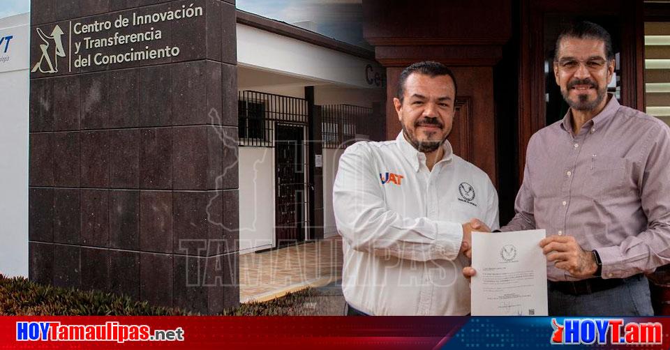 Hoy Tamaulipas - Tamaulipas Rector entrega nombramiento al nuevo director del CINOTAM-UAT