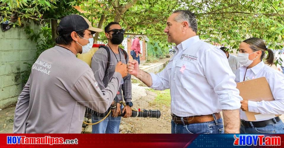 Hoy Tamaulipas - Tamaulipas Redoblan esfuerzos para combatir al dengue en Ciudad Madero