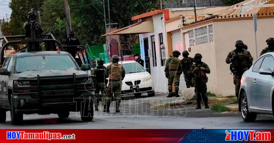 Hoy Tamaulipas - SDR Tamaulipas Enfrentamiento en Nuevo Laredo dejo ocho muertos y un menor herido