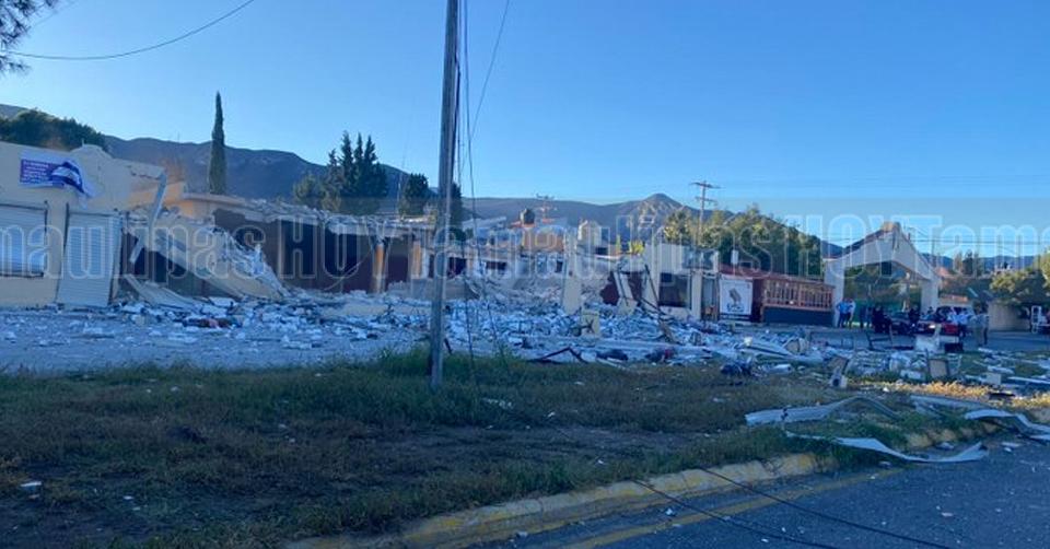 Hoy Tamaulipas - Explosion de gas Acumulacion de gas ocasiona explosion ...