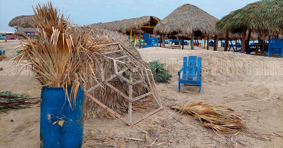Hoy Tamaulipas - Tamaulipas Playa Miramar en deplorables condiciones