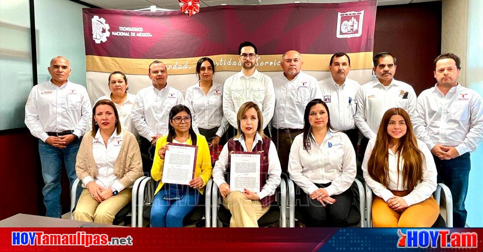 Hoy Tamaulipas - Tamaulipas Firman ITACE y TEC Victoria convenio de colaboracion