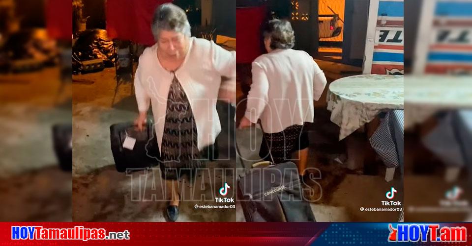 Hoy Tamaulipas - VÃ DEO Ritual de la abuelita para viajar todo el anio sale mal en Reynosa