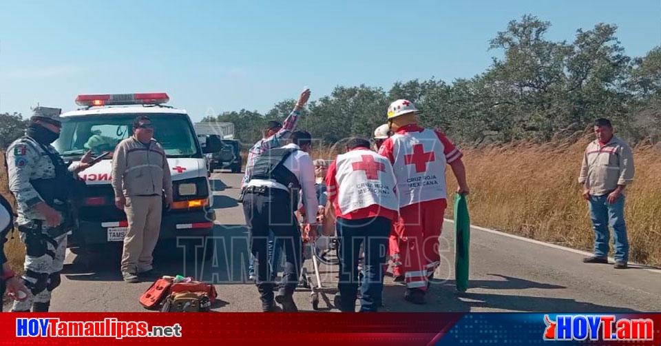 Hoy Tamaulipas - Accidente en Tamaulipas Volcadura en Aldama dejo una persona lesionada y danios ...
