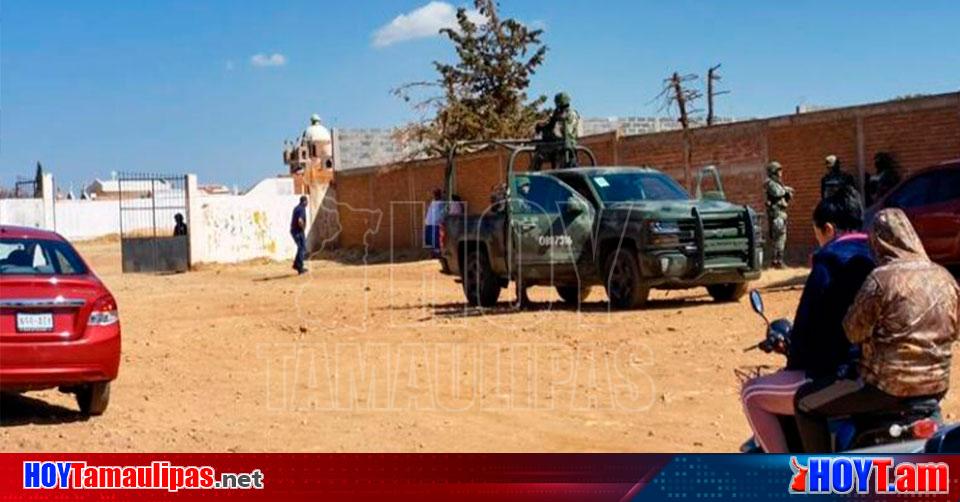 Hoy Tamaulipas - Ataque armado en unidad deportiva deja dos muertos en Zacatecas