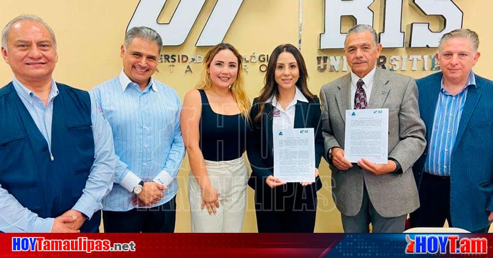 Hoy Tamaulipas - Tamaulipas Firma la UTMatamoros convenio de colaboracion con la Canaco