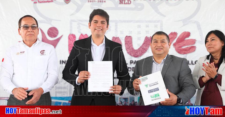Hoy Tamaulipas - Tamaulipas IMJUVE y Tec Milenio firman convenio para la educacion de los ...