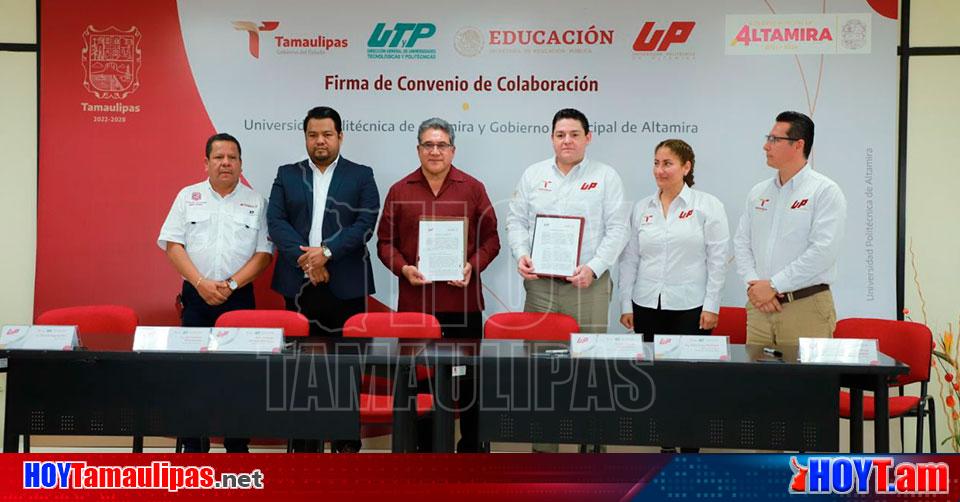 Hoy Tamaulipas - Tamaulipas Ayuntamiento de Altamira y UPALT celebran importante convenio de ...