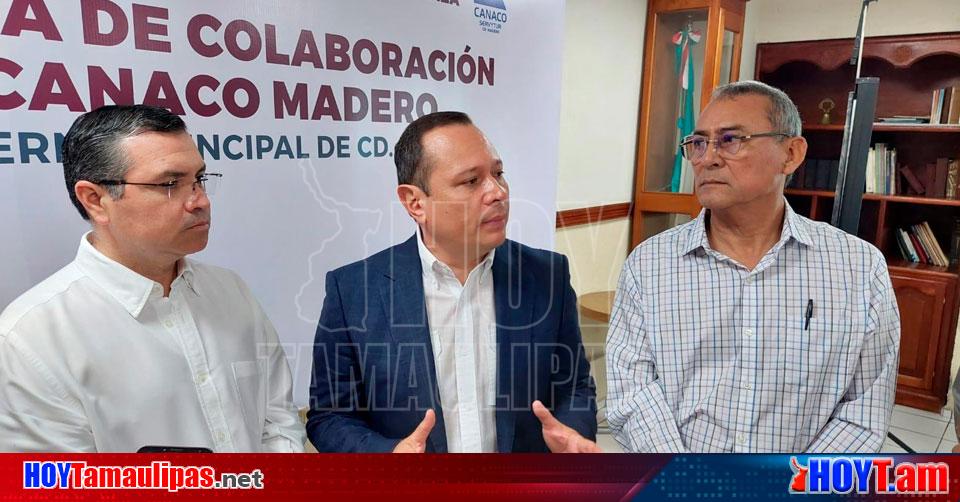Hoy Tamaulipas - Tamaulipas Gestionara gobierno de Madero apoyos para el comercio