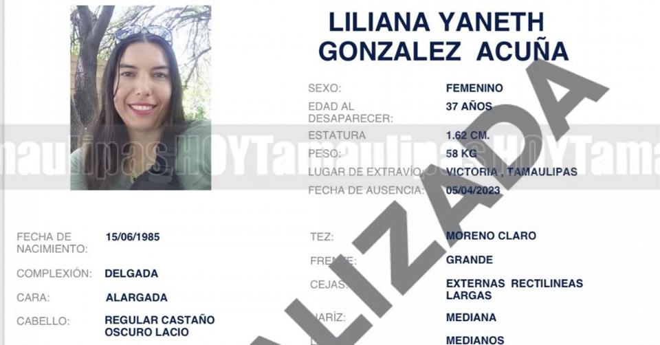 Hoy Tamaulipas - Tamaulipas Si es Liliana Yaneth la que encontraron en ...